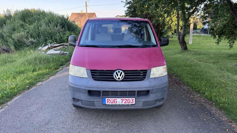 Sarkans Volkswagen Transporter 2007 Kelmė, ar dzinēja tilpumu 1.90 L un nobraukumu 359 tūkst. km par 3600 €, foto 3 vietnē AUTOMOTO.COM.LV
