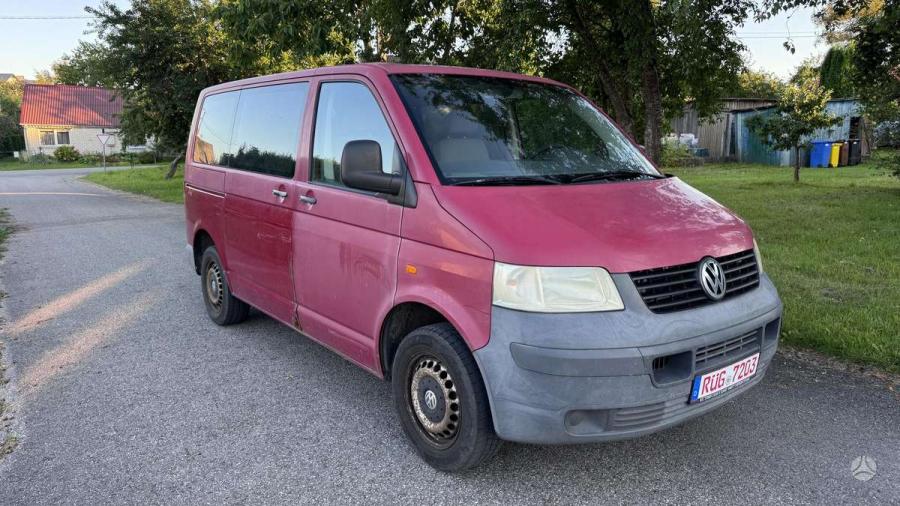 Sarkans Volkswagen Transporter 2007 Kelmė, ar dzinēja tilpumu 1.90 L un nobraukumu 359 tūkst. km par 3600 €, foto 4 vietnē AUTOMOTO.COM.LV