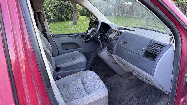 Sarkans Volkswagen Transporter 2007 Kelmė, ar dzinēja tilpumu 1.90 L un nobraukumu 359 tūkst. km par 3600 €, foto 7 vietnē AUTOMOTO.COM.LV