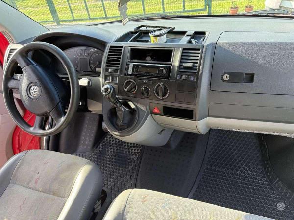 Sarkans Volkswagen Transporter 2008 Kėdainiai, ar dzinēja tilpumu 2.46 L un nobraukumu 235 tūkst. km par 3350 €, foto 9 vietnē AUTOMOTO.COM.LV