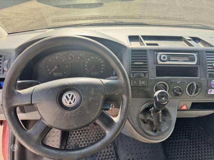 Sarkans Volkswagen Transporter 2008 Radviliškis, ar dzinēja tilpumu 2.50 L un nobraukumu 0 tūkst. km par 3206 €, foto 12 vietnē AUTOMOTO.COM.LV
