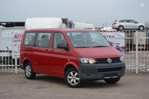 Sarkans Volkswagen Transporter 2010 Marijampole, ar dzinēja tilpumu 1.97 L un nobraukumu 169 tūkst. km par 11495 €, foto  vietnē AUTOMOTO.COM.LV