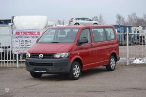 Sarkans Volkswagen Transporter 2010 Marijampole, ar dzinēja tilpumu 1.97 L un nobraukumu 169 tūkst. km par 11495 €, foto 3 vietnē AUTOMOTO.COM.LV