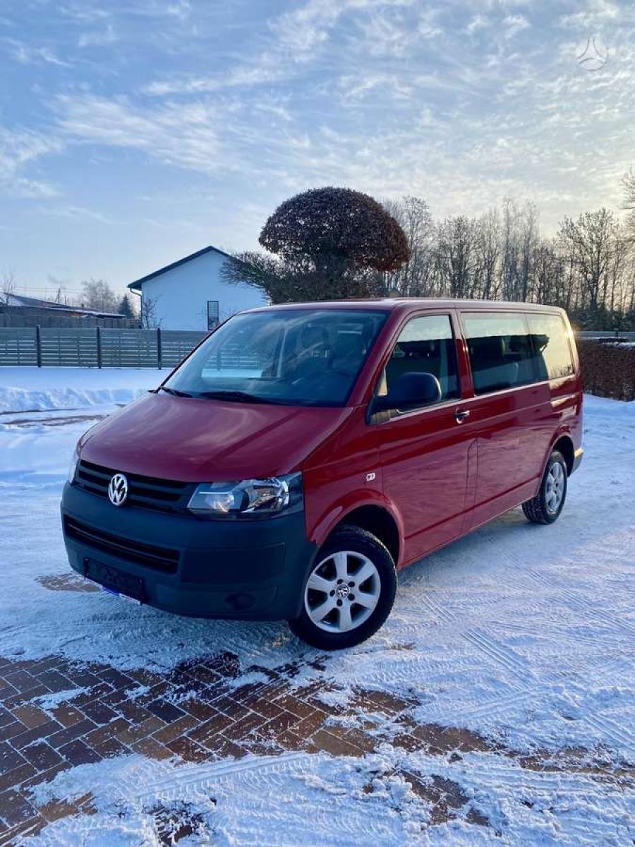 Red Volkswagen Transporter 2010 in Marijampole, with an engine capacity of 1.97 L and mileage of 169 thousand km for 10467 €, photo 1 on AUTOMOTO.COM.LV