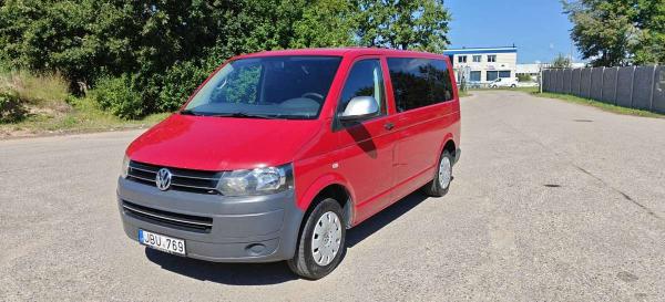 Sarkans Volkswagen Transporter 2010 Kauņa, ar dzinēja tilpumu 1.97 L un nobraukumu 573 tūkst. km par 4500 €, foto 8 vietnē AUTOMOTO.COM.LV