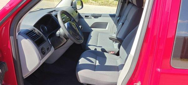 Sarkans Volkswagen Transporter 2010 Kauņa, ar dzinēja tilpumu 1.97 L un nobraukumu 573 tūkst. km par 4500 €, foto 10 vietnē AUTOMOTO.COM.LV