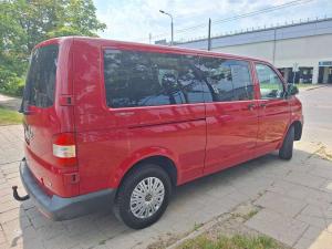 Sarkans Volkswagen Transporter 2014 Viļņa, ar dzinēja tilpumu 2.00 L un nobraukumu 287 tūkst. km par 11300 €, foto 5 vietnē AUTOMOTO.COM.LV