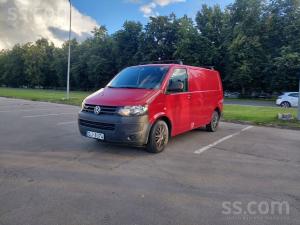 Red Volkswagen Transporter 2014 in Riga, with an engine capacity of 2.00 L and mileage of 232 thousand km for 8950 €, photo  on AUTOMOTO.COM.LV