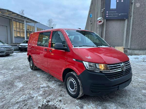 Sarkans Volkswagen Transporter 2020 Viļņa, ar dzinēja tilpumu 1.97 L un nobraukumu 260 tūkst. km par 16093 €, foto 1 vietnē AUTOMOTO.COM.LV