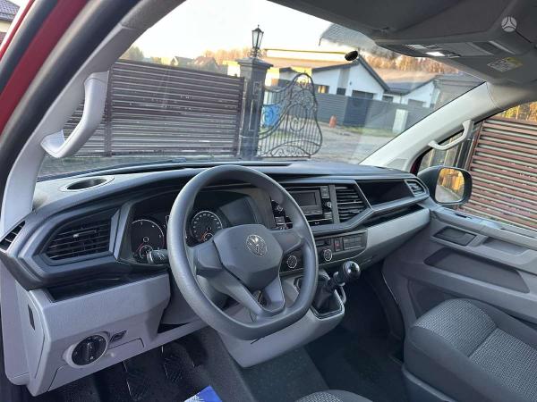 Sarkans Volkswagen Transporter 2021 Kauņa, ar dzinēja tilpumu 1.97 L un nobraukumu 74 tūkst. km par 19850 €, foto 11 vietnē AUTOMOTO.COM.LV