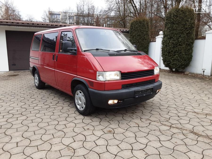 Red Volkswagen Transporter 1996 in Marijampole, with an engine capacity of 2.50 L and mileage of 248 thousand km for 3900 €, photo 7 on AUTOMOTO.COM.LV