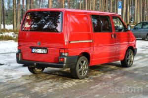 Красный Фольксваген Transporter 1999 в Талси, объемом двигателя 1.90 л и пробегом 354 тыс. км за 4300 €, фото 4 на AUTOMOTO.COM.LV
