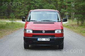 Красный Фольксваген Transporter 1999 в Талси, объемом двигателя 1.90 л и пробегом 354 тыс. км за 4000 €, фото 3 на AUTOMOTO.COM.LV