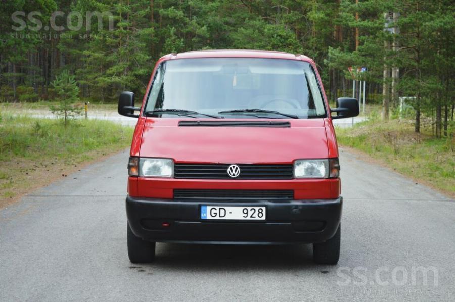 Красный Фольксваген Transporter 1999 в Талси, объемом двигателя 1.90 л и пробегом 354 тыс. км за 4000 €, фото 3 на AUTOMOTO.COM.LV