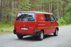 Красный Фольксваген Transporter 1999 в Талси, объемом двигателя 1.90 л и пробегом 354 тыс. км за 4000 €, фото 5 на AUTOMOTO.COM.LV