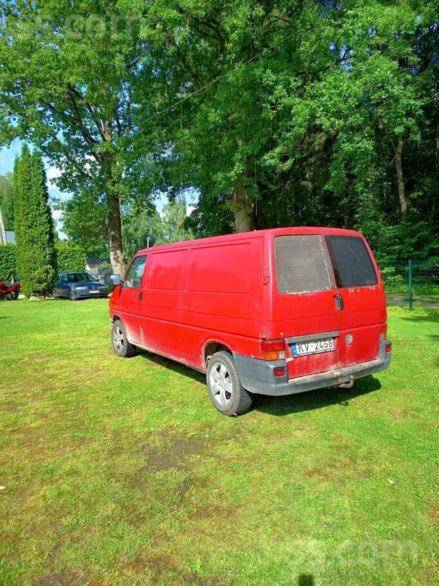 Красный Фольксваген Transporter 2001 в Огре, объемом двигателя 1.90 л и пробегом 367 тыс. км за 700 €, фото 5 на AUTOMOTO.COM.LV