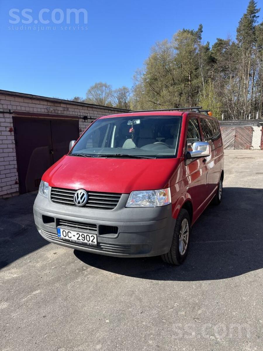 Sarkans Volkswagen Transporter 2004 Rīga, ar dzinēja tilpumu 1.90 L un nobraukumu 273 tūkst. km par 4800 €, foto 10 vietnē AUTOMOTO.COM.LV