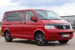 Sarkans Volkswagen Transporter 2005 Rīga, ar dzinēja tilpumu 1.90 L un nobraukumu 377 tūkst. km par 6000 €, foto 3 vietnē AUTOMOTO.COM.LV