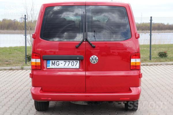 Sarkans Volkswagen Transporter 2005 Rīga, ar dzinēja tilpumu 1.90 L un nobraukumu 377 tūkst. km par 6000 €, foto 9 vietnē AUTOMOTO.COM.LV