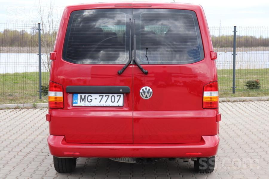 Sarkans Volkswagen Transporter 2005 Rīga, ar dzinēja tilpumu 1.90 L un nobraukumu 377 tūkst. km par 6000 €, foto 10 vietnē AUTOMOTO.COM.LV