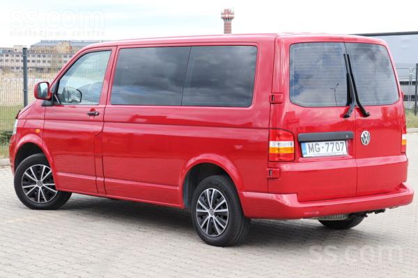Sarkans Volkswagen Transporter 2005 Rīga, ar dzinēja tilpumu 1.90 L un nobraukumu 377 tūkst. km par 6000 €, foto 10 vietnē AUTOMOTO.COM.LV