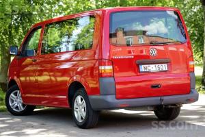 Sarkans Volkswagen Transporter 2006 Tukums, ar dzinēja tilpumu 1.90 L un nobraukumu 0 tūkst. km par 5500 €, foto 4 vietnē AUTOMOTO.COM.LV