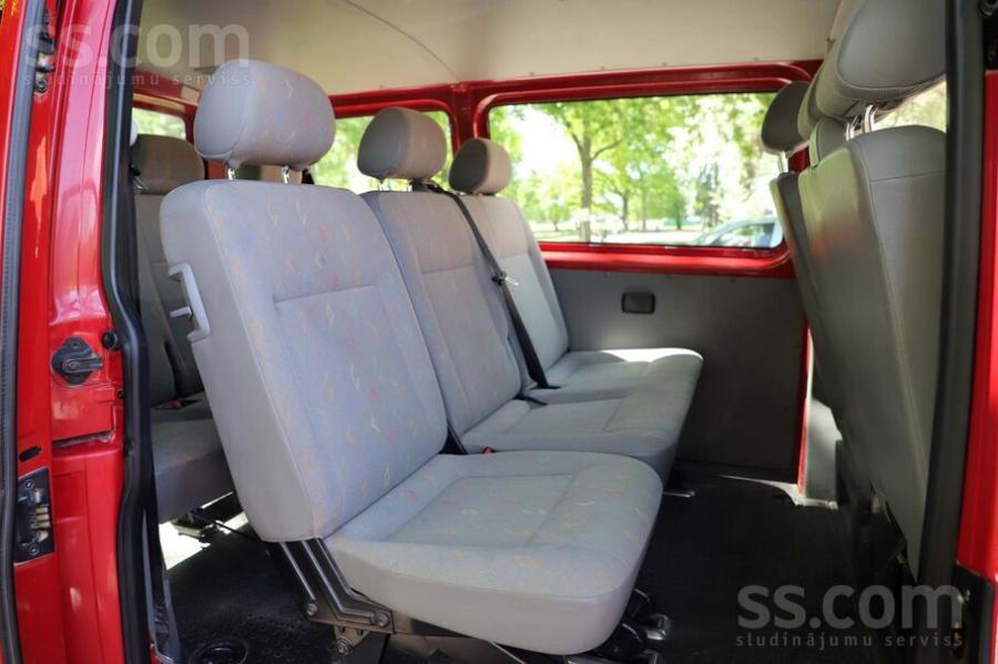 Sarkans Volkswagen Transporter 2006 Tukums, ar dzinēja tilpumu 1.90 L un nobraukumu 0 tūkst. km par 5500 €, foto 10 vietnē AUTOMOTO.COM.LV