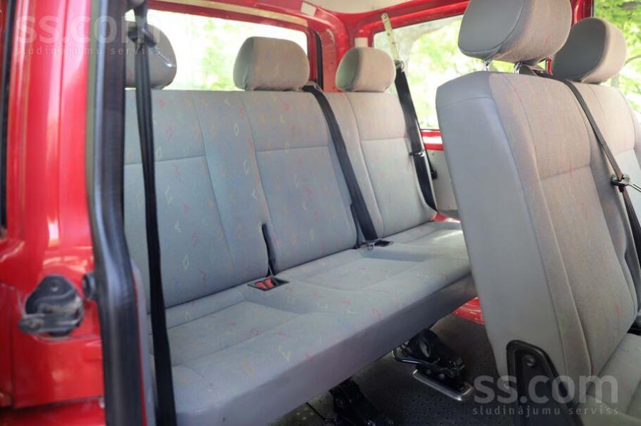 Sarkans Volkswagen Transporter 2006 Tukums, ar dzinēja tilpumu 1.90 L un nobraukumu 0 tūkst. km par 5500 €, foto 12 vietnē AUTOMOTO.COM.LV