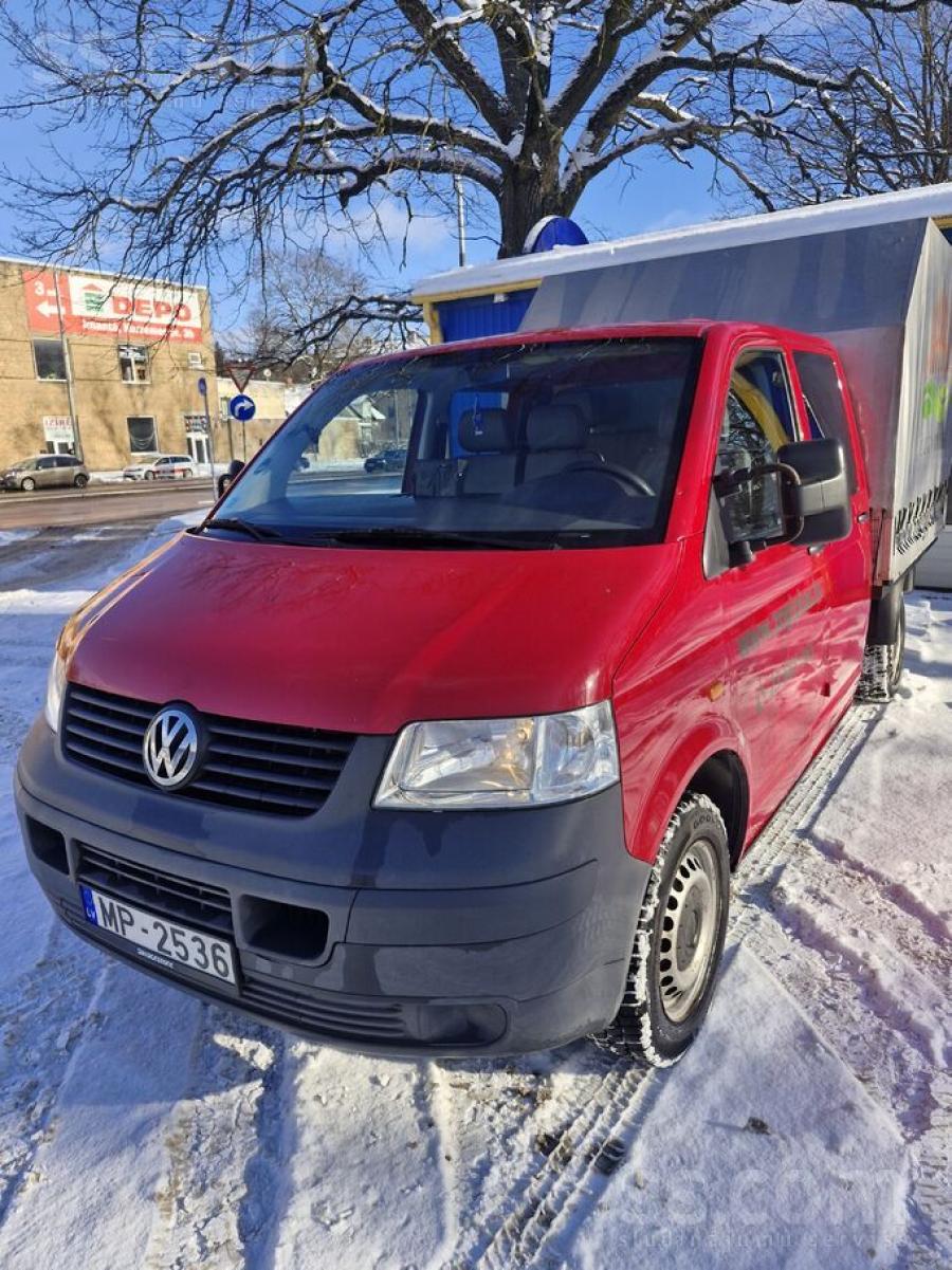 Sarkans Volkswagen Transporter 2007 Rīga, ar dzinēja tilpumu 2.00 L un nobraukumu 167 tūkst. km par 4800 €, foto 1 vietnē AUTOMOTO.COM.LV