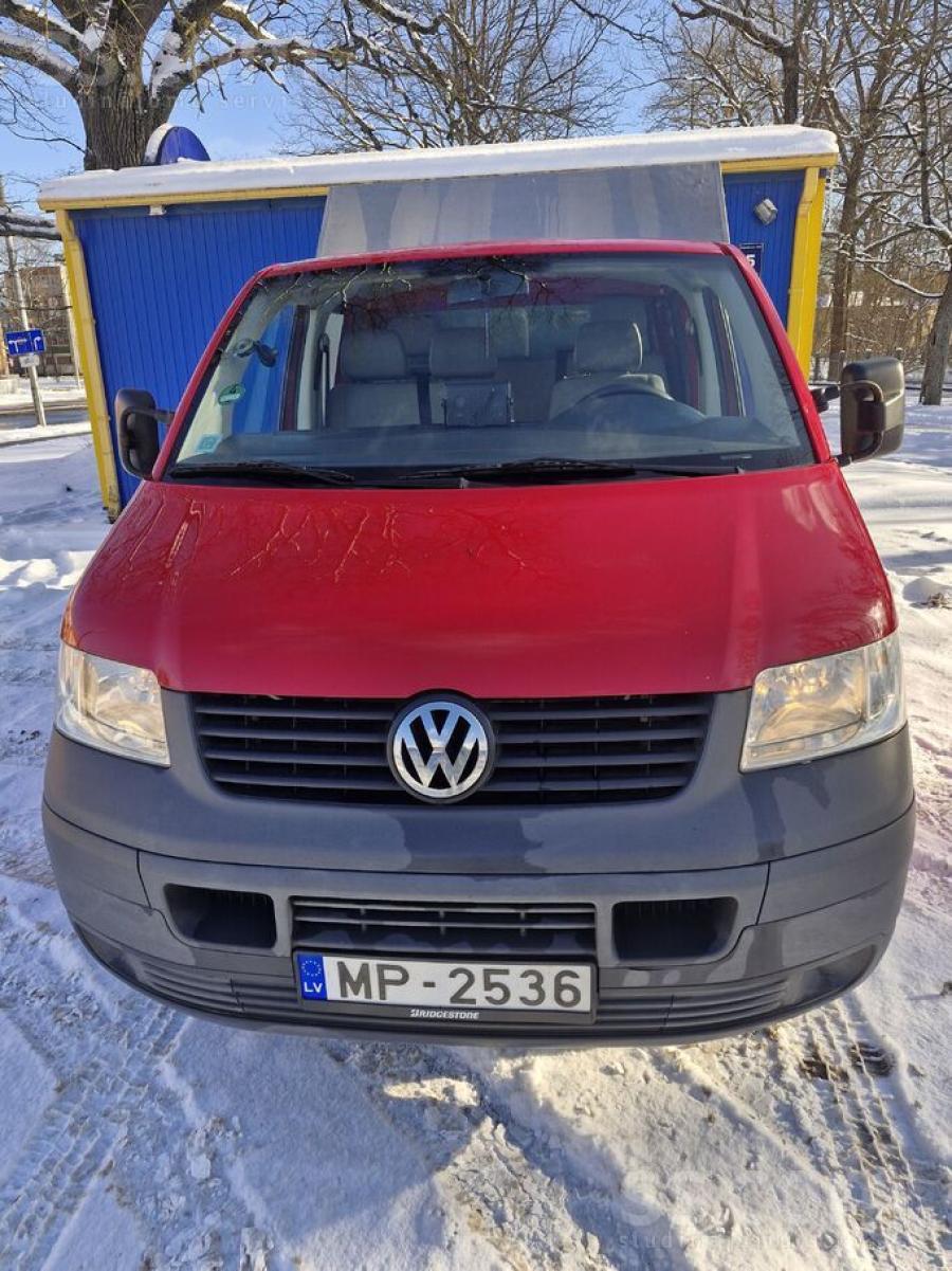 Sarkans Volkswagen Transporter 2007 Rīga, ar dzinēja tilpumu 2.00 L un nobraukumu 167 tūkst. km par 4800 €, foto 2 vietnē AUTOMOTO.COM.LV