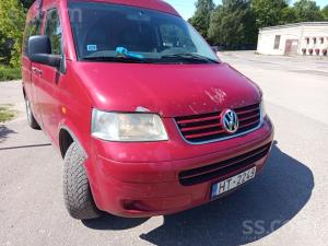 Red Volkswagen Transporter 2007 in Riga, with an engine capacity of 2.50 L and mileage of 458 thousand km for 2200 €, photo 2 on AUTOMOTO.COM.LV