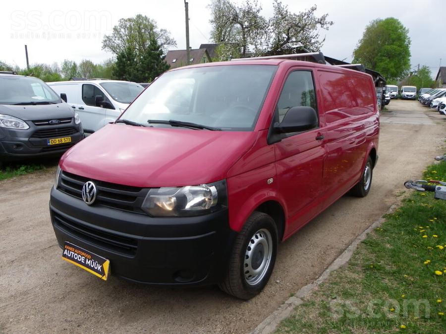 Sarkans Volkswagen Transporter 2013 Valka, ar dzinēja tilpumu 2.00 L un nobraukumu 333 tūkst. km par 7000 €, foto 4 vietnē AUTOMOTO.COM.LV
