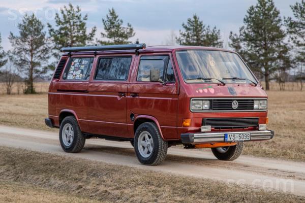 Sarkans Volkswagen Transporter 1990 Rīga, ar dzinēja tilpumu 1.90 L un nobraukumu 0 tūkst. km par 12000 €, foto 2 vietnē AUTOMOTO.COM.LV