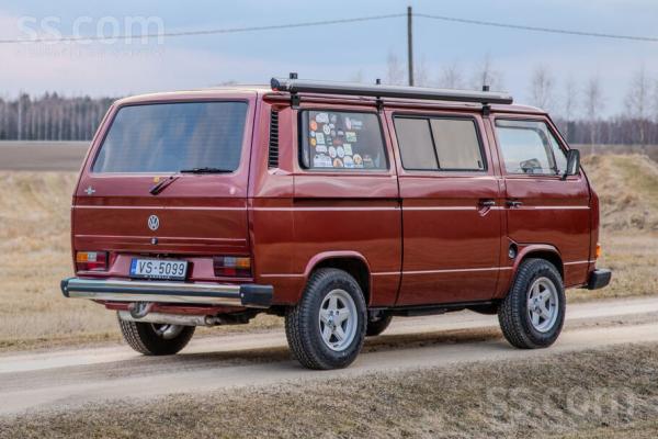 Sarkans Volkswagen Transporter 1990 Rīga, ar dzinēja tilpumu 1.90 L un nobraukumu 0 tūkst. km par 12000 €, foto 6 vietnē AUTOMOTO.COM.LV