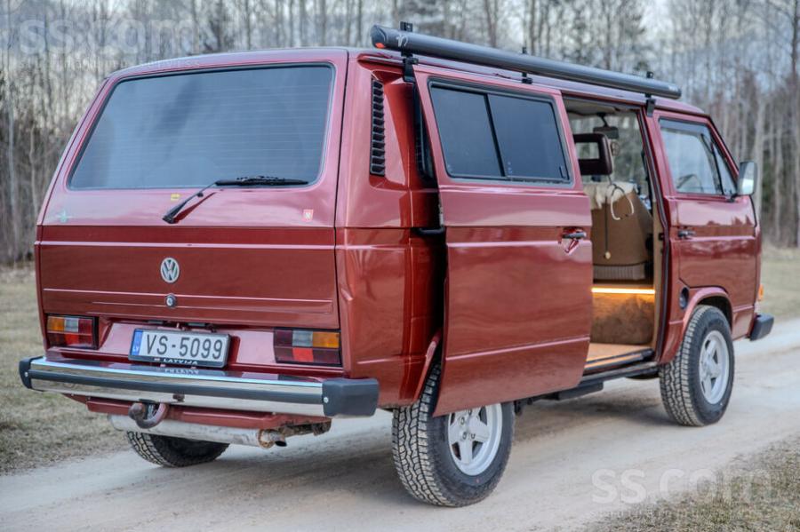 Sarkans Volkswagen Transporter 1990 Rīga, ar dzinēja tilpumu 1.90 L un nobraukumu 0 tūkst. km par 12000 €, foto 10 vietnē AUTOMOTO.COM.LV