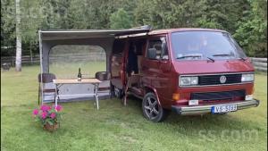 Sarkans Volkswagen Transporter 1990 Rīga, ar dzinēja tilpumu 1.90 L un nobraukumu 0 tūkst. km par 12000 €, foto 16 vietnē AUTOMOTO.COM.LV