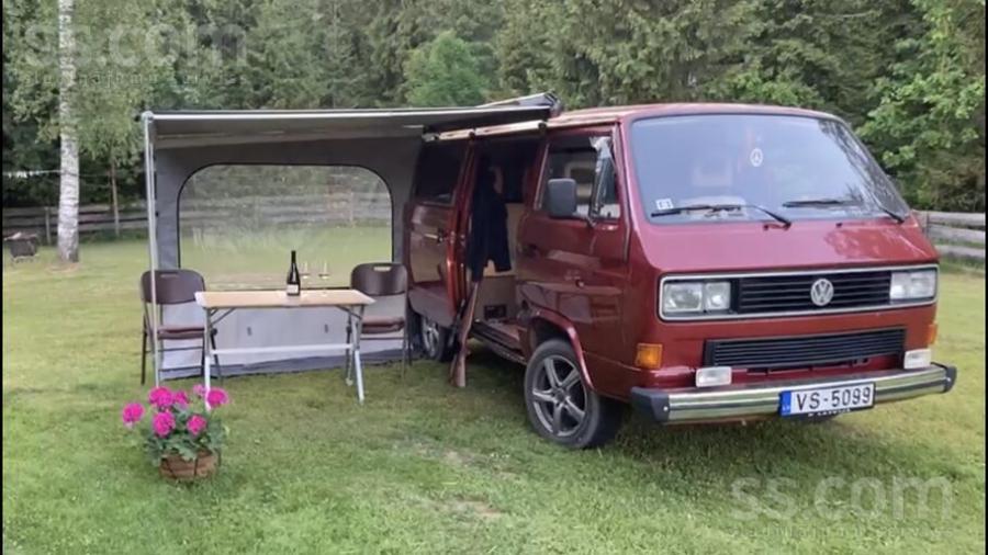 Sarkans Volkswagen Transporter 1990 Rīga, ar dzinēja tilpumu 1.90 L un nobraukumu 0 tūkst. km par 12000 €, foto 16 vietnē AUTOMOTO.COM.LV