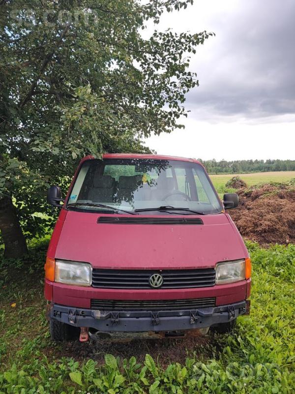 Sarkans Volkswagen Transporter 1997 Rīga, ar dzinēja tilpumu 2.50 L un nobraukumu 0 tūkst. km par 800 €, foto 6 vietnē AUTOMOTO.COM.LV