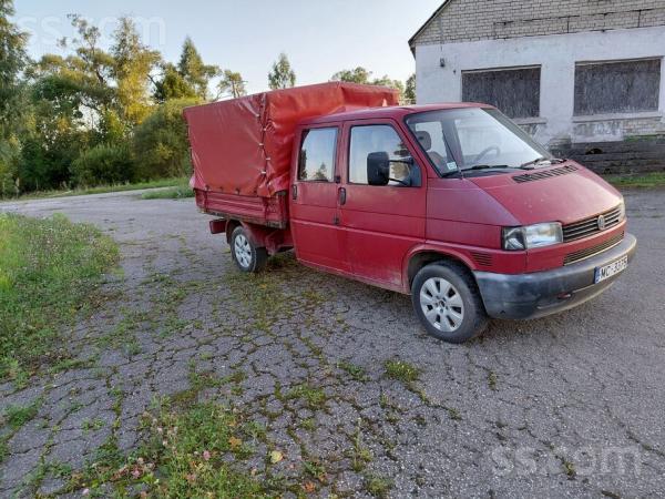 Sarkans Volkswagen Transporter 1998 Rēzekne, ar dzinēja tilpumu 2.50 L un nobraukumu 0 tūkst. km par 2500 €, foto 3 vietnē AUTOMOTO.COM.LV