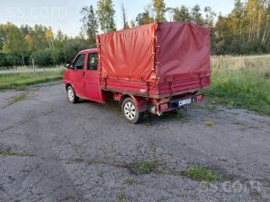 Sarkans Volkswagen Transporter 1998 Rēzekne, ar dzinēja tilpumu 2.50 L un nobraukumu 0 tūkst. km par 2500 €, foto 4 vietnē AUTOMOTO.COM.LV