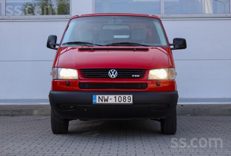 Sarkans Volkswagen Transporter 2004 Rīga, ar dzinēja tilpumu 2.50 L un nobraukumu 0 tūkst. km par 7995 €, foto 4 vietnē AUTOMOTO.COM.LV