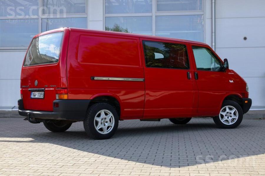 Sarkans Volkswagen Transporter 2004 Rīga, ar dzinēja tilpumu 2.50 L un nobraukumu 0 tūkst. km par 7995 €, foto 10 vietnē AUTOMOTO.COM.LV