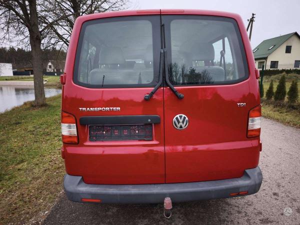 Sarkans Volkswagen Transporter 2010 Varėna, ar dzinēja tilpumu 2.00 L un nobraukumu 227 tūkst. km par 9200 €, foto 7 vietnē AUTOMOTO.COM.LV