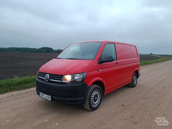Red Volkswagen Transporter 2018 in Marijampole, with an engine capacity of 2.00 L and mileage of 98 thousand km for 12150 €, photo 1 on AUTOMOTO.COM.LV