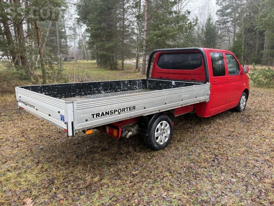 Красный Фольксваген Transporter 2004 в Тукумс, объемом двигателя 1.90 л и пробегом 415 тыс. км за 3650 €, фото 7 на AUTOMOTO.COM.LV