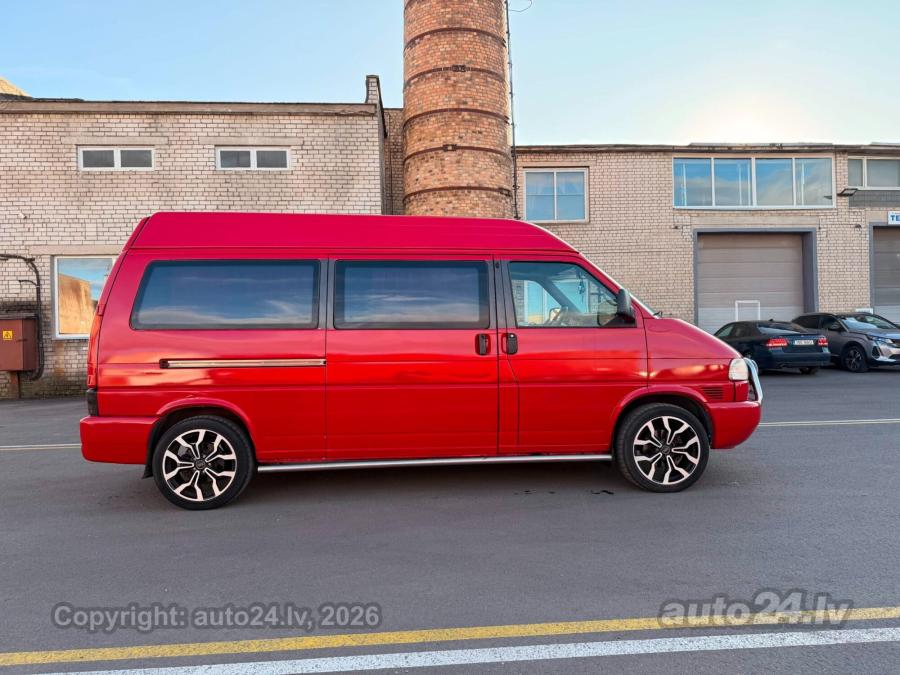 Sarkans Volkswagen Transporter 1997 Tallina, ar dzinēja tilpumu 2.50 L un nobraukumu 518 tūkst. km par 4500 €, foto 6 vietnē AUTOMOTO.COM.LV