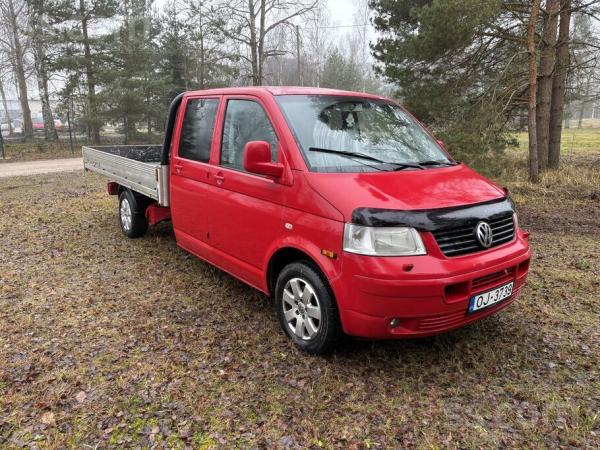 Sarkans Volkswagen Transporter 2004 Tukums, ar dzinēja tilpumu 1.90 L un nobraukumu 415 tūkst. km par 4450 €, foto 1 vietnē AUTOMOTO.COM.LV
