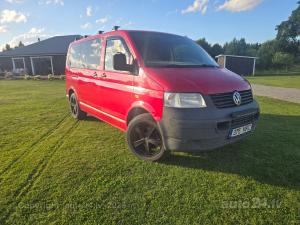 Red Volkswagen Transporter 2006 in Tallinn, with an engine capacity of 1.90 L and mileage of 470 thousand km for 3500 €, photo  on AUTOMOTO.COM.LV
