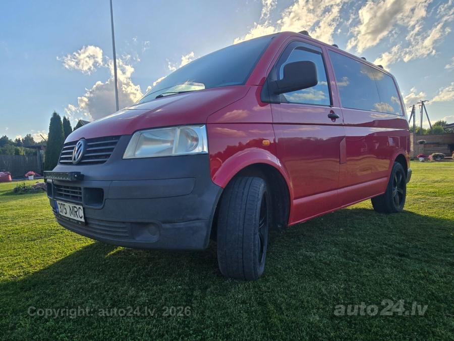Red Volkswagen Transporter 2006 in Tallinn, with an engine capacity of 1.90 L and mileage of 470 thousand km for 3500 €, photo 7 on AUTOMOTO.COM.LV