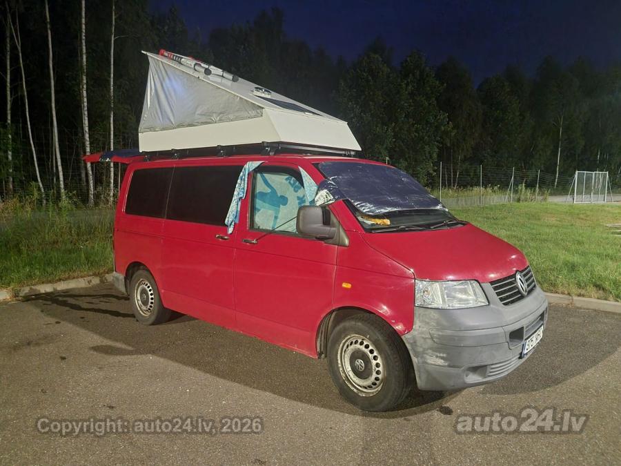 Red Volkswagen Transporter 2006 in Tallinn, with an engine capacity of 1.90 L and mileage of 470 thousand km for 3500 €, photo 12 on AUTOMOTO.COM.LV